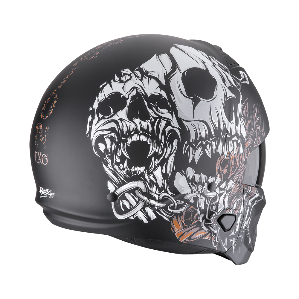 Box46 - SCORPION EXO-COMBAT II GENESIS MATT BLACK / WHITE / GOLD